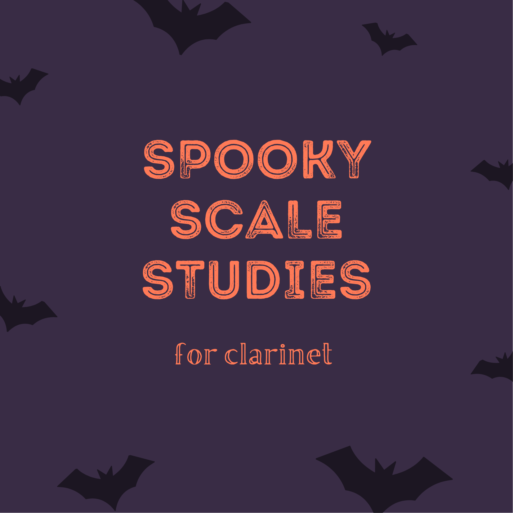 Spooky Scale Studies for Clarinet - Jenny Maclay