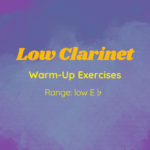 Clarinet Exercises - Jenny Maclay